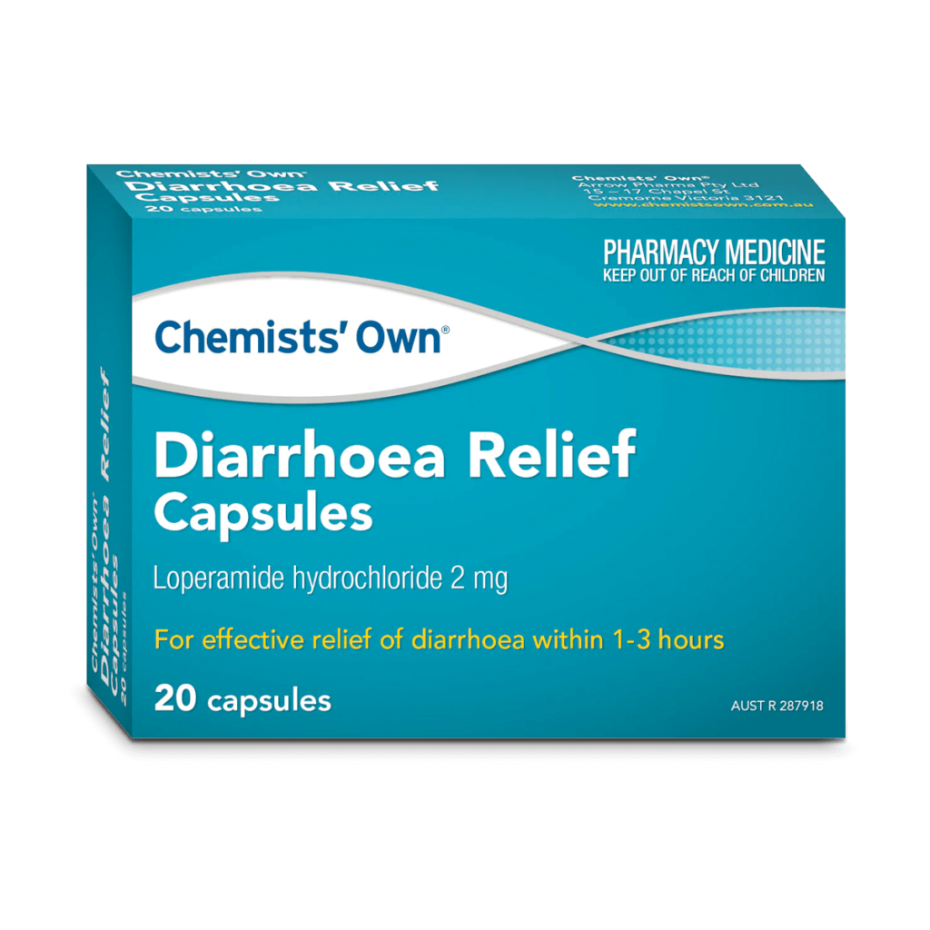 Chemists Own Diarrhoea Relief 2mg – Life Pharmacy Group | Store