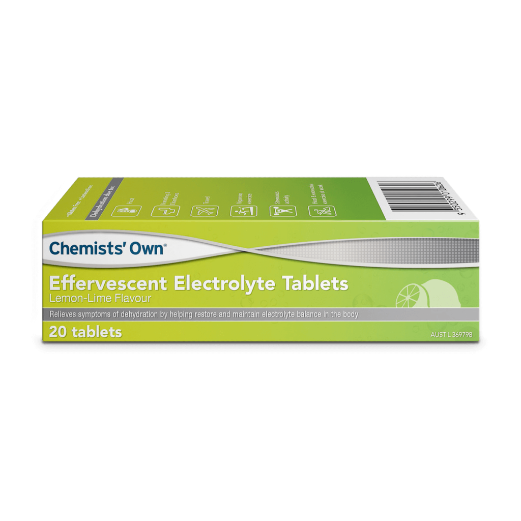 Chemists Own Effervescent Electrolyte Tablets Orange – Life Pharmacy ...